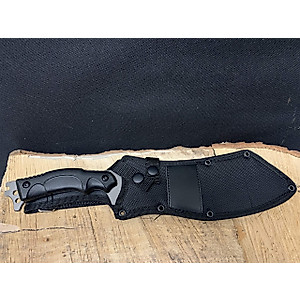 Wuu Jau HWT254 Full Tang Tactical Fixed Blade Hunting Knife With Sheath
