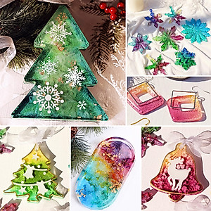 LET'S RESIN 48pcs Concentrated Alcohol Ink Set, Vibrant Colors Alcohol-Based Resin Ink for Epoxy Resin, Alcohol Paint Dye for Resin Art, Tumblers, Epoxy Resin (Each 0.35oz)