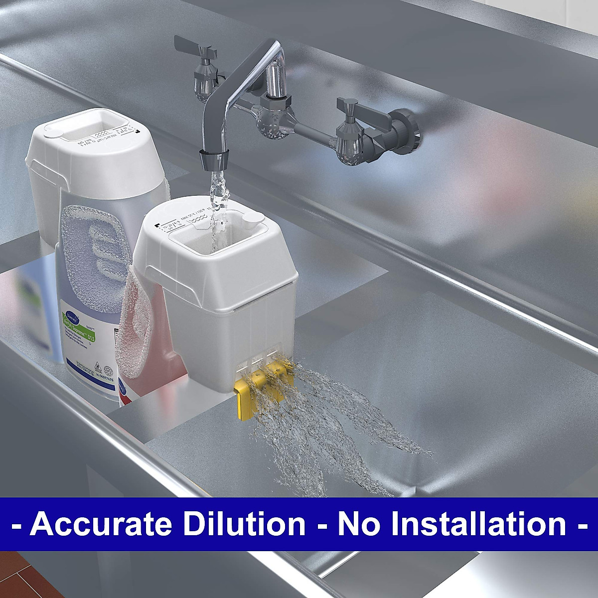 Diversey Suma Supreme Pot/Pan Detergent Refill, 2.5-Liter, Blue