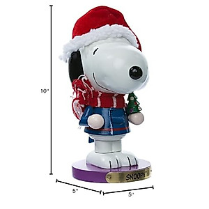 Peanuts Kurt Adler PN6801L Snoopy Nutcracker, 10-Inch