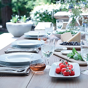 LSA International Dine Soup/Pasta Bowl Coupe O9.5in x 4, 9.5", White