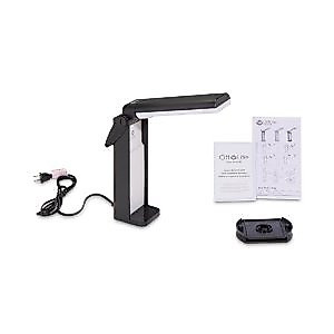 OttLite L139AB 13 Watt Desk Lamp with Swivel Base, Black