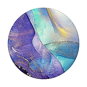 Purple Illustration Pattern Phone Popper PopSockets Swappable PopGrip