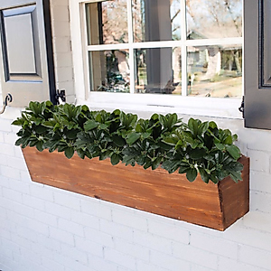 GTIDEA Artificial Shrubs Plants Fake Silk Schefflera Bushes Real Touch Faux Greenery Leaf Arrangements Indoor Outdoor Garden Office Home Table Centerpieces Wall Hanging Décor 2pcs