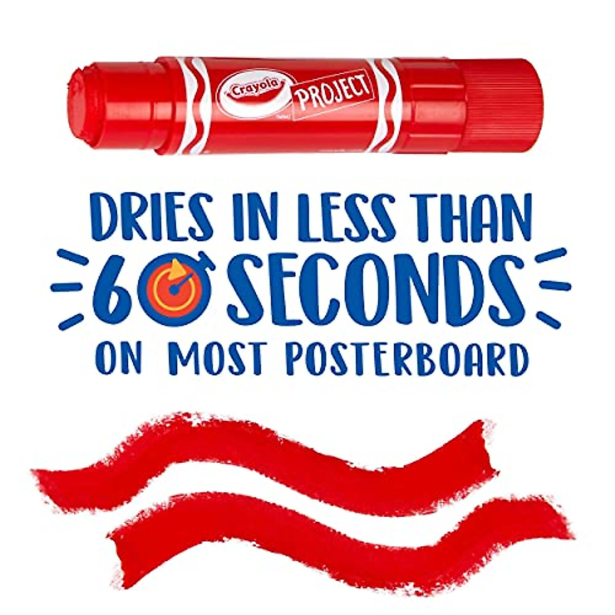 Crayola Project: Quick Dry Paint Sticks 12ct [Amazon Exclusive]