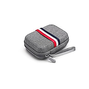 LUESBOEK Hard Carrying Case for Handheld Game Console RG35XX RG353V (Gray)