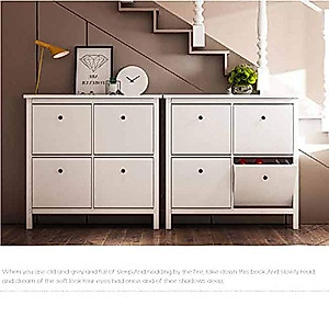 N/A Fashion Home Shoe Cabinet Solid Wood His Doumen Hall Cabinet Simplified Mail Delivery (Color : OneColor)