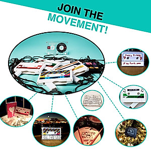 MASHTAPE Basics – Vintage Cool Design 32GB. Cassette Tape Shaped USB Flash Drive, Thumb Drive, Jump Drive for Thoughtful, Nostalgic Gift. Mixtape for DJ, Photographer