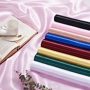 10 Yards 63" Wide Gold Silky Satin Fabric for Wedding,Decoration,Party,Fashion,Apparel,DIY Crafting,Sewing