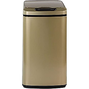 Hanover Gold 9-Liter / 2.3-Gallon Trash Can with Sensor Lid