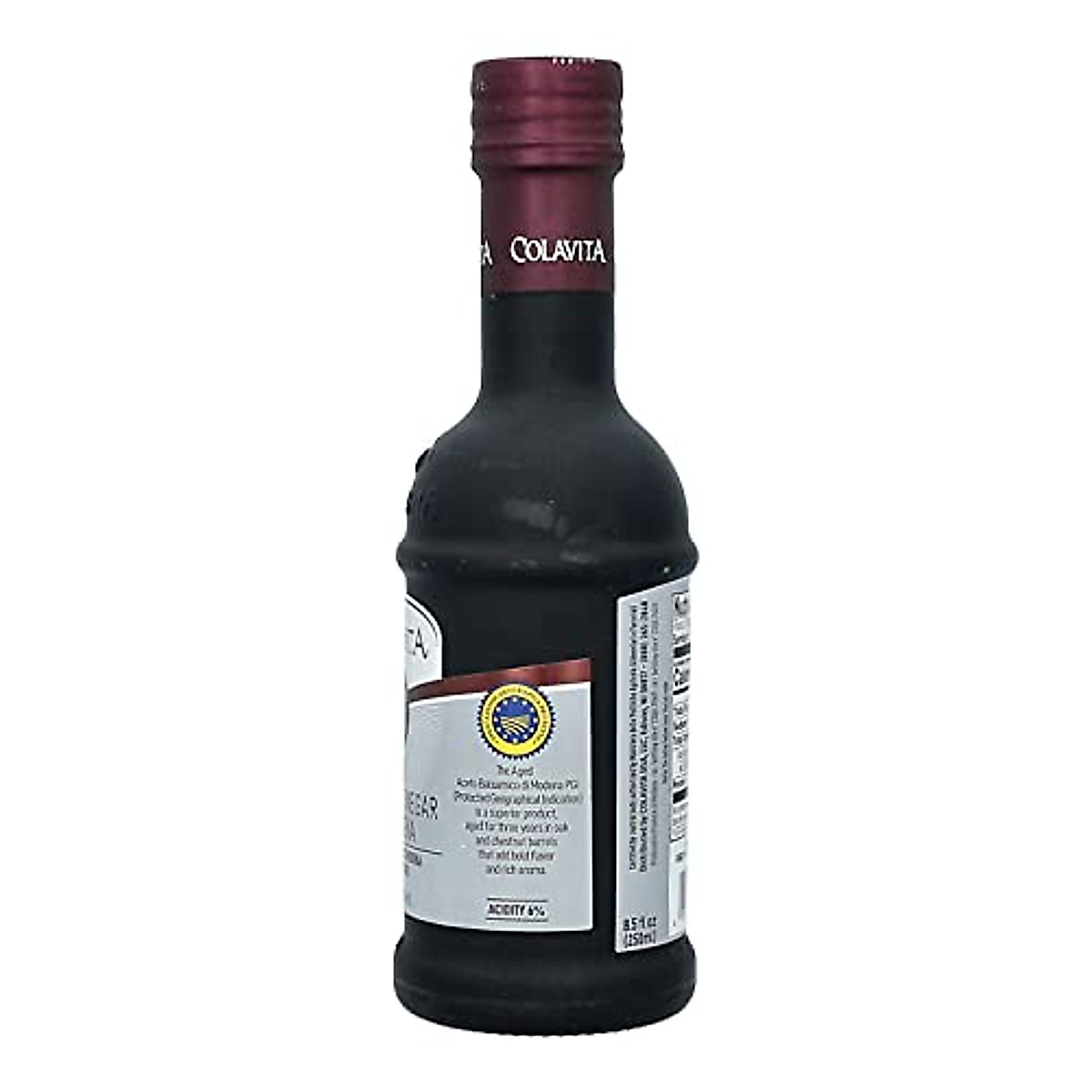 Colavita Aged Balsamic Vinegar of Modena IGP, 3 years, 8.5 Floz, Glass Bottle