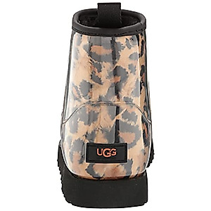 UGG Women's Classic Clear Mini Fashion Boot, Panther Butterscotch, 8