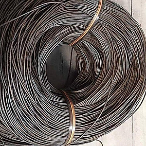 Synthetic Brown Woven Round Rattan, PE Plastic Round Rattan, Woven Repair Rattan Chair, Woven Wicker Suitable for Weaving Repair Chair, Table, Storage Basket