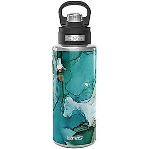 Tervis Inkreel-Undersea Water, 32oz Wide Mouth Bottle, Stainless Steel