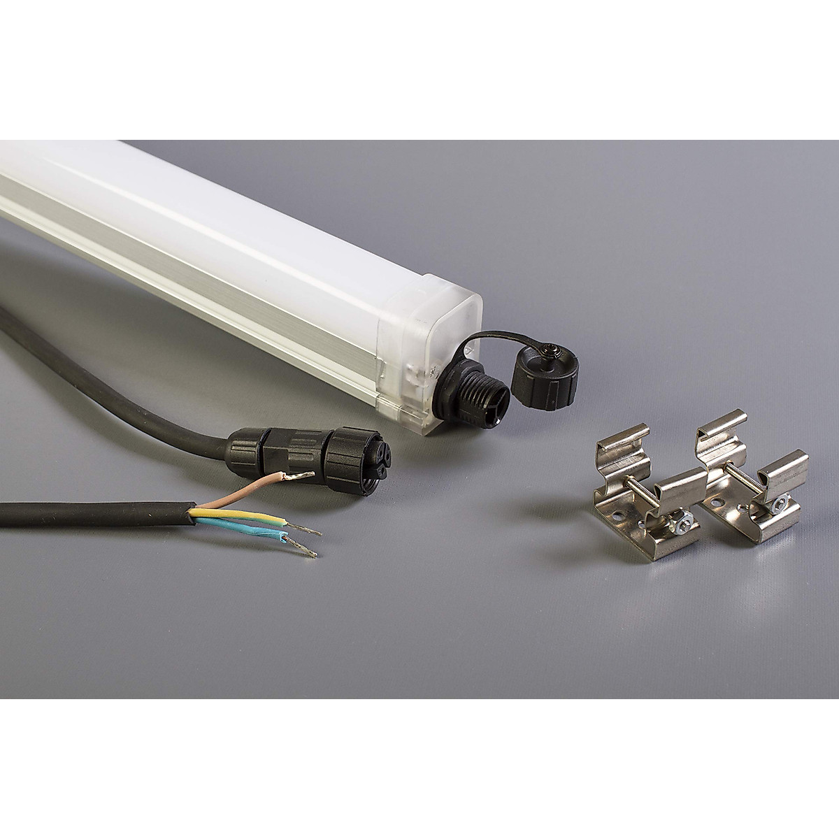 4FT LED Shop Light Outdoor Canopy Light Tube Waterproof 30w TRIPROOF for Walk in Cooler Indoor Outdoor Parking LOT Car WASH Clean Room