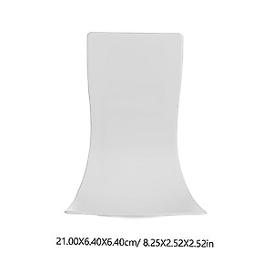 2pcs soap Dispenser Tray Hand soap Dispenser Bracket Wall soap Kitchen drip Tray drip pan for Washing Machine Laundry Room Storage Hand wash Dispenser Dropper Household White abs