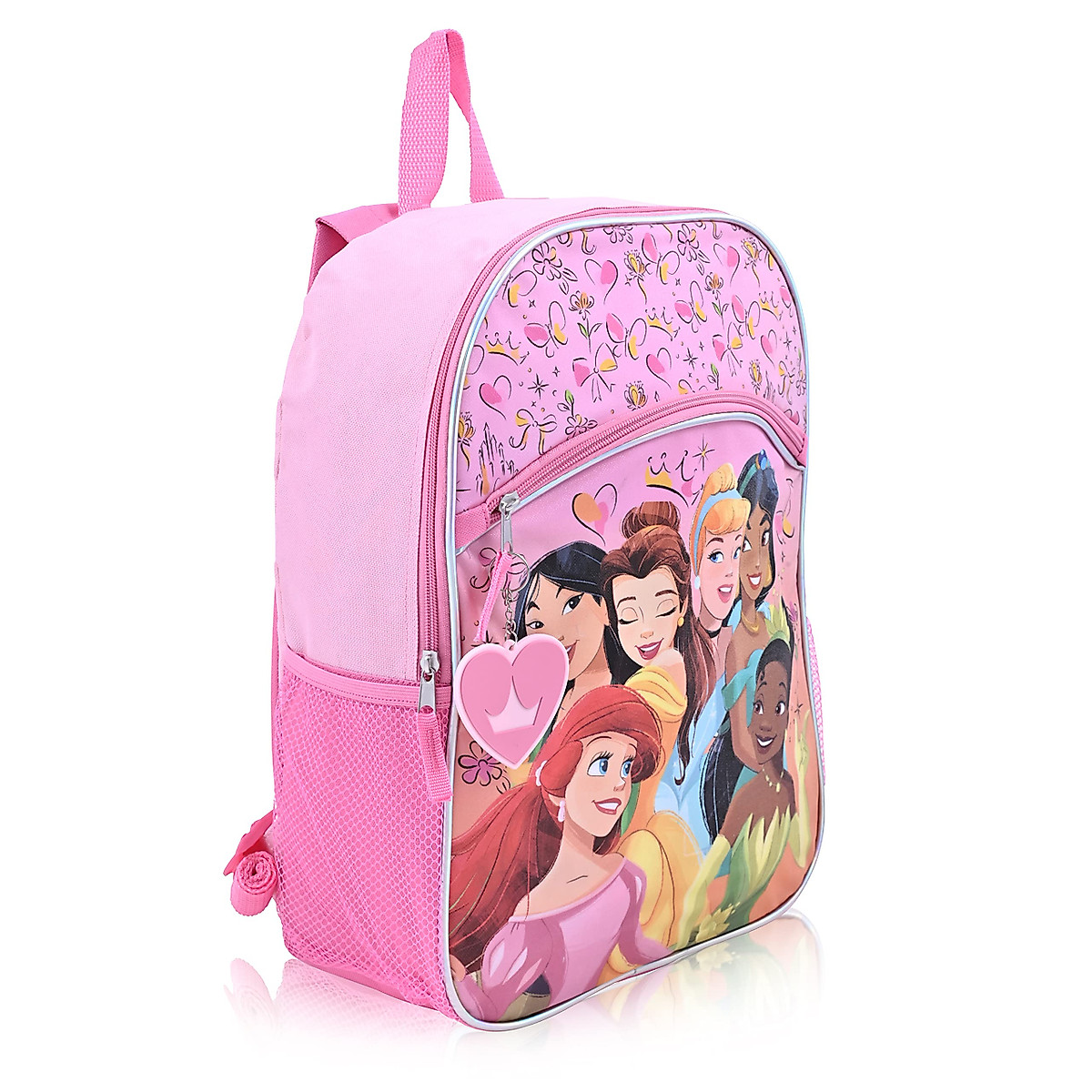 Disney Princess Girls Backpack and Bookbags |Elementary and Kindergarten Kids Backpacks For School