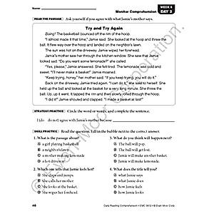 Evan-Moor Daily Reading Comprehension, Grade 2, Teacher's Edition, Print (9781629384757)