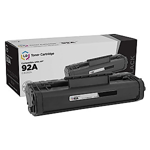 LD Products Remanufactured Toner Cartridge Replacement for HP 92A C4092A (Black)