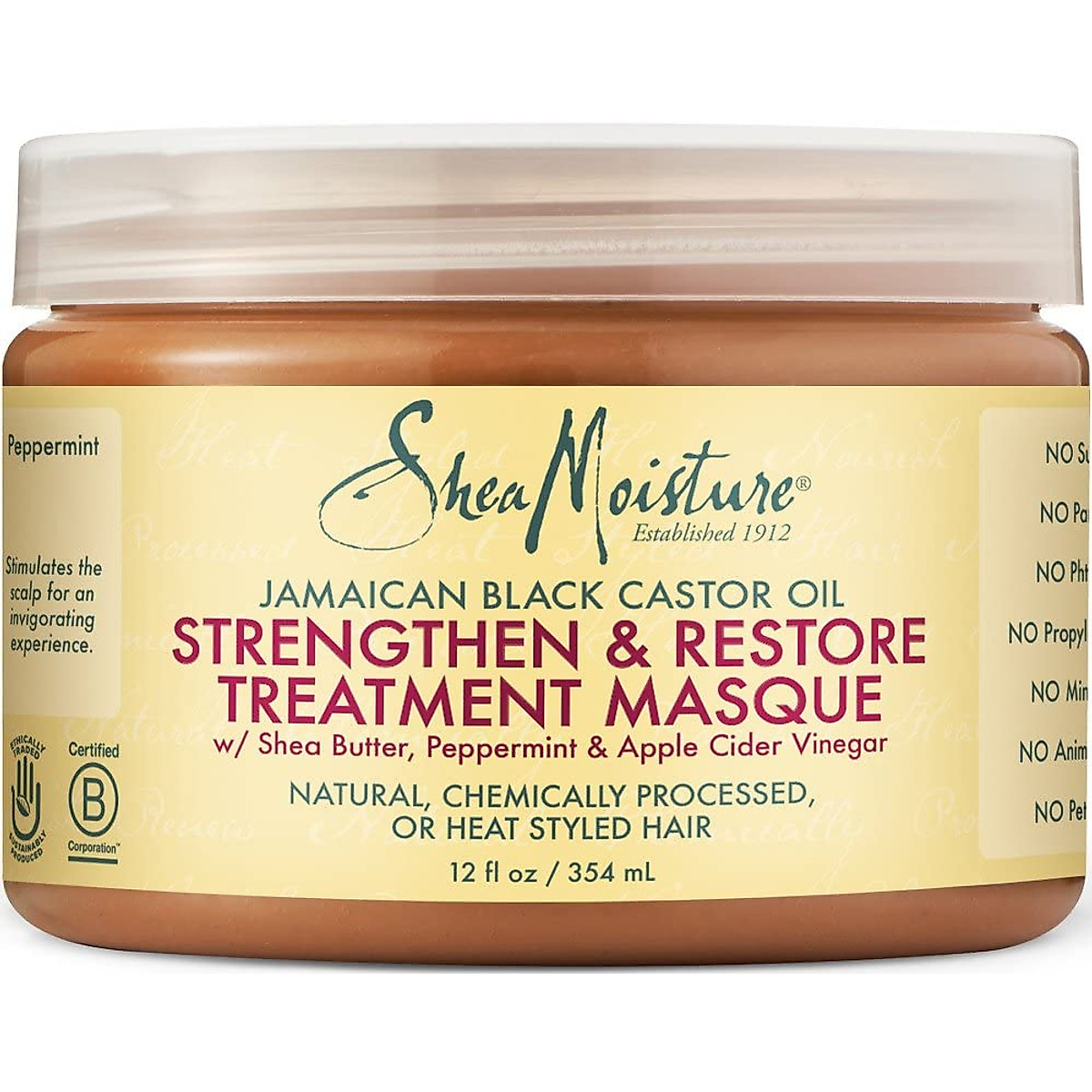 Jamaican Black Castor Oil Strengthen & Restore Treatment Masque
