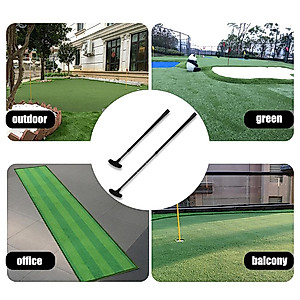 FANMIE putters for Men and Children Right Handed and Left 2-Way Kid Putter Mini Putter for Kids Retractable Hand Exerciser(Black)