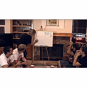 Over The Line Party Game- A Hilarious Acting and Drawing Word Card Guessing Game