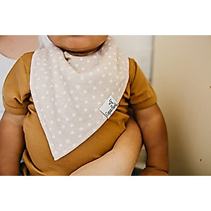 Copper Pearl Baby Bandana Drool Bibs for Drooling and Teething 4 Pack Gift Set Vance, Soft Set of Cloth Bandana Bibs for Any Baby Girl or Boy, Cute Registry Ideas for Baby Shower Gifts