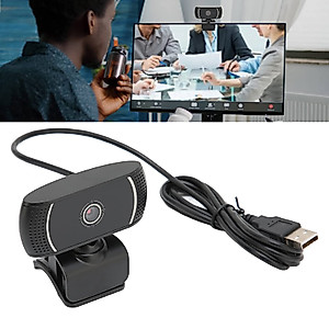 Webcam 1080p Web Camera, Desktop Full Camera Video Webcam for Recording, Calling, Conferencing, Gaming(C200 Black Inner Mark 640 * 480P)