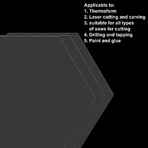 Qjaiune 6pcs 2mm Acrylic Blanks for Light Base, Hexagon Shaped Acrylic Sheet Acrylic Panel Sign Blank with Protective Film, Clear Plastic Blanks for LED DIY Display Projects Craft