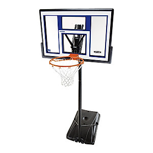 Lifetime 90168 Portable Basketball Hoop 48-Inch Polycarbonate Backboard System, Blue