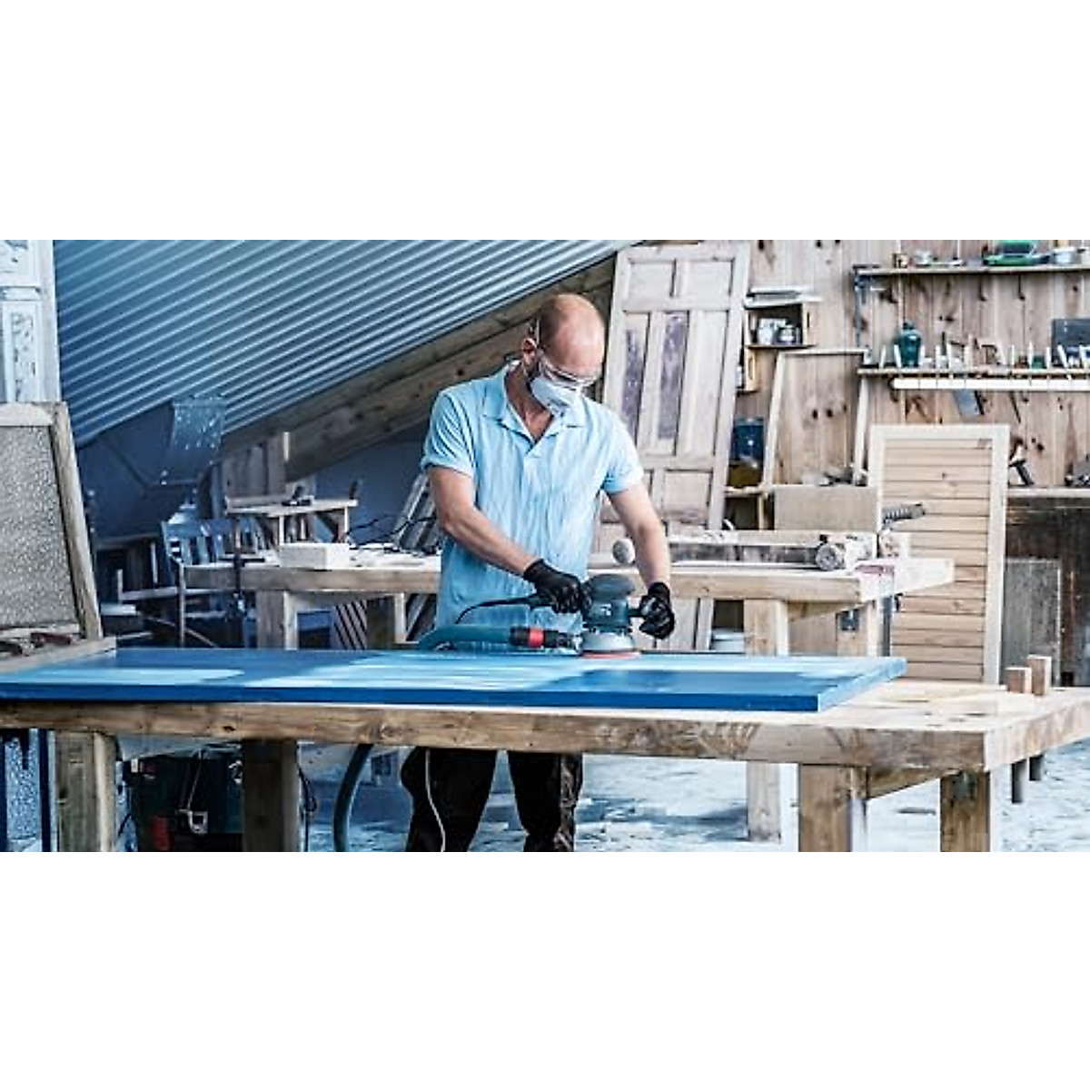 Bosch Professional 25x Expert C470 Sandpaper (Ø 225 mm, Grit 40, Accessories Orbital Sander)