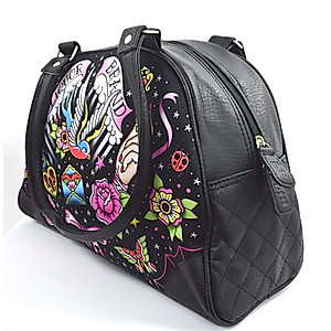 Liquor Brand True Love Flash Tattoo Sparrow Tattoo Art Bowling Bag