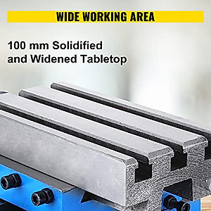 Mophorn Milling Machine Work Table Slide Milling Working Cross Table Machine Compound Slide Milling TablePrecision Milling Cross Worktable (7.3 x 4 Inch)