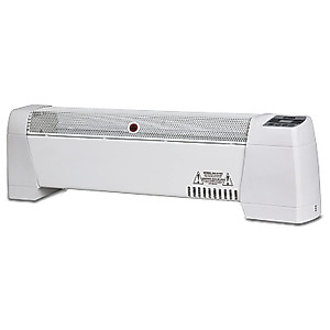 Optimus 30" Baseboard Convection Heater with Digital Display & Thermostat