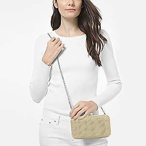 Carwales Women Evening Bag Sparkling Rhinestone Purse Wedding Handbags and Clutch Purses for Women Evening Elegant Bridal Clutch(Gold)