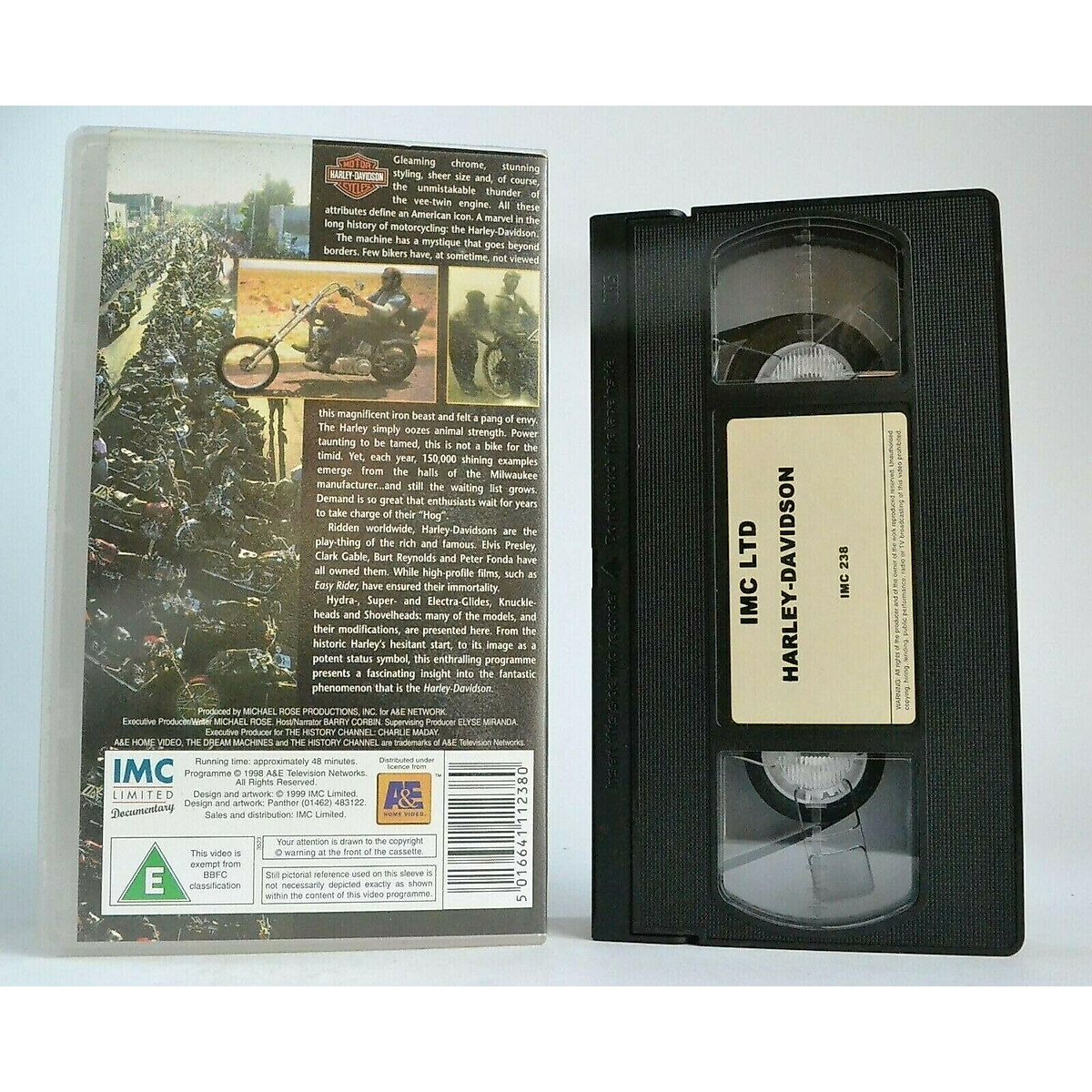 Harley Davidson: The Dream Machine - [Barry Corbin] - Motorcycling - Pal VHS