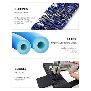 INNSTAR Vertical Jump Trainer Leg Strength Resistance Bands Set for Basketball Triple Jump Football Volleyball Training (120LB-XL)