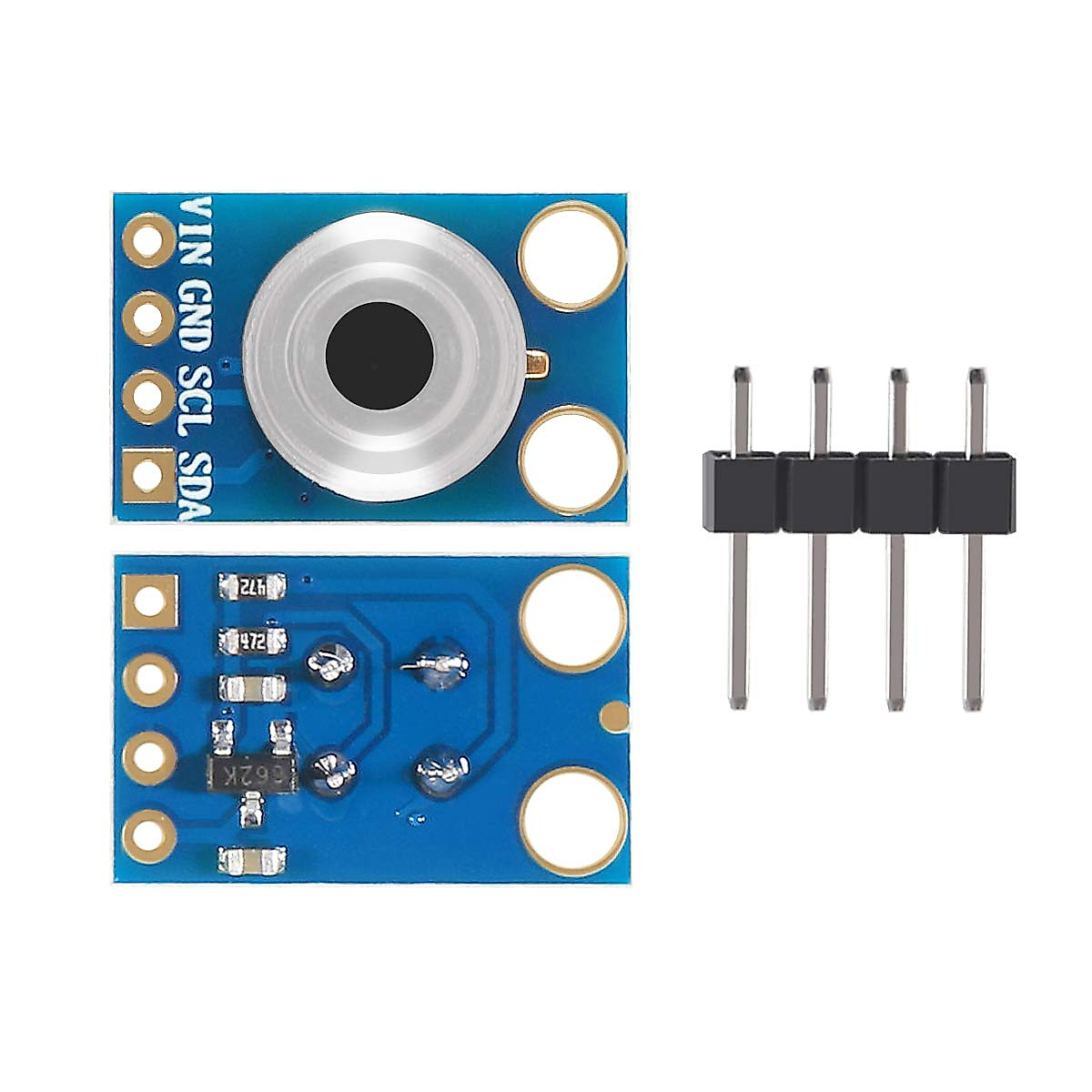 ACEIRMC 2pcs GY-906 MLX90614ESF Non-Contact Infrared Temperature Sensor Module IIC I2C Serial for Arduino