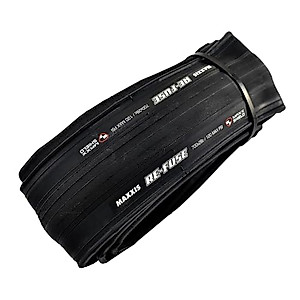 Maxxis Re-Fuse Tire Road Racing Clincher Folding Tire 700x28C, Black, 2 Tire, MX2006