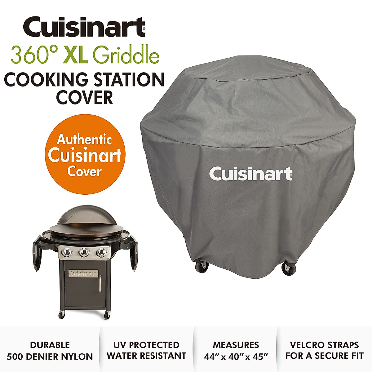 Cuisinart CGWM-057 XL 360° Griddle Cover,Grey
