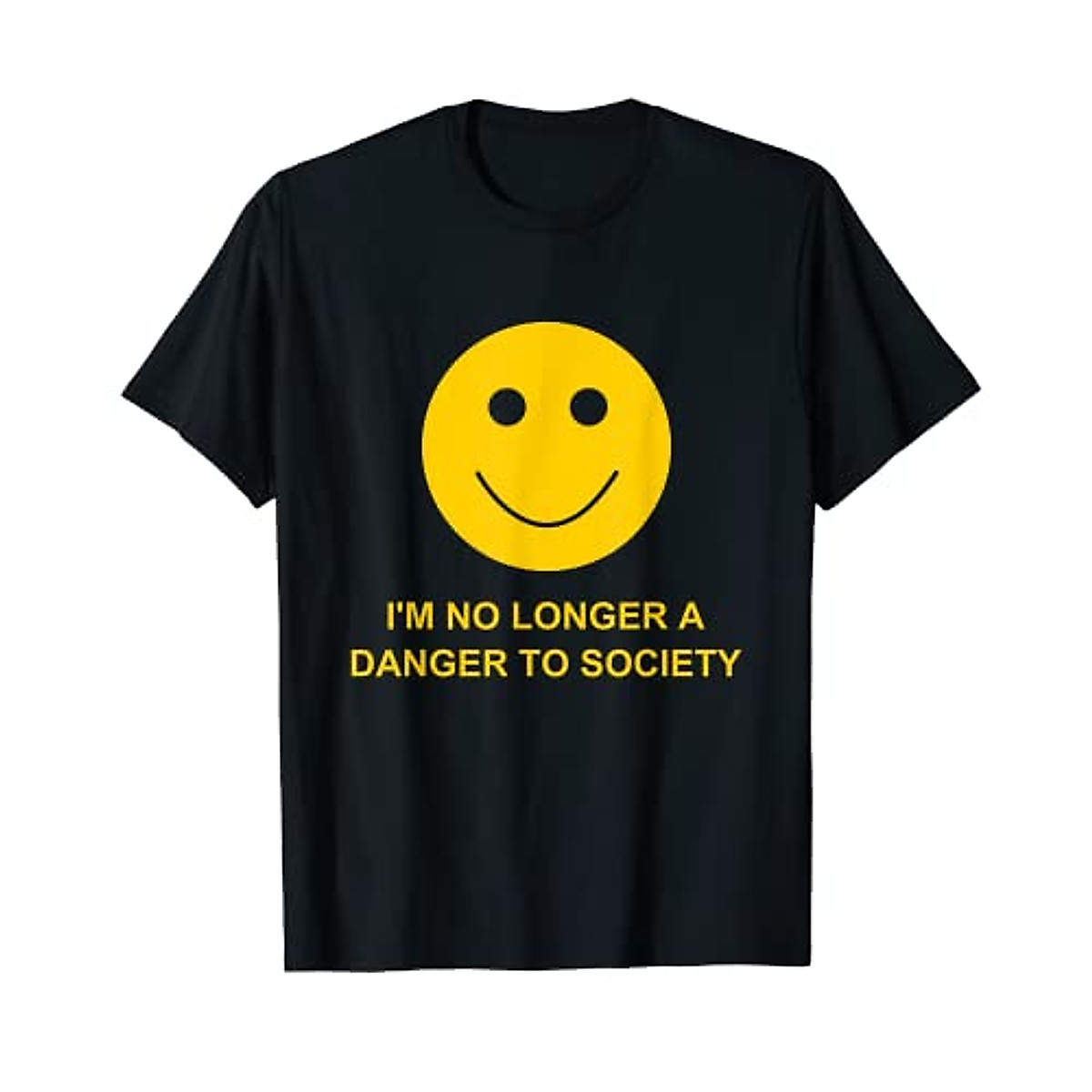 I'm No Longer A Danger To Society Apparel T-Shirt
