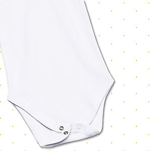 Spasilk Unisex-Baby Newborn Sleeveless Lap Shoulder Bodysuits, 3 pack, 9 - 24 Months - White Bodysuits