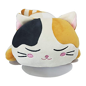 UNIBINGO Cat Plush Pillow Kitten Stuffed Animal Body Pet Pillow, Very Soft Large Kitty Hugging Sleeping Pillow (Calico2)