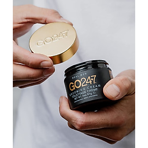 GO247 Grooming Cream - Light Hold, Natural Finish, 2 Oz