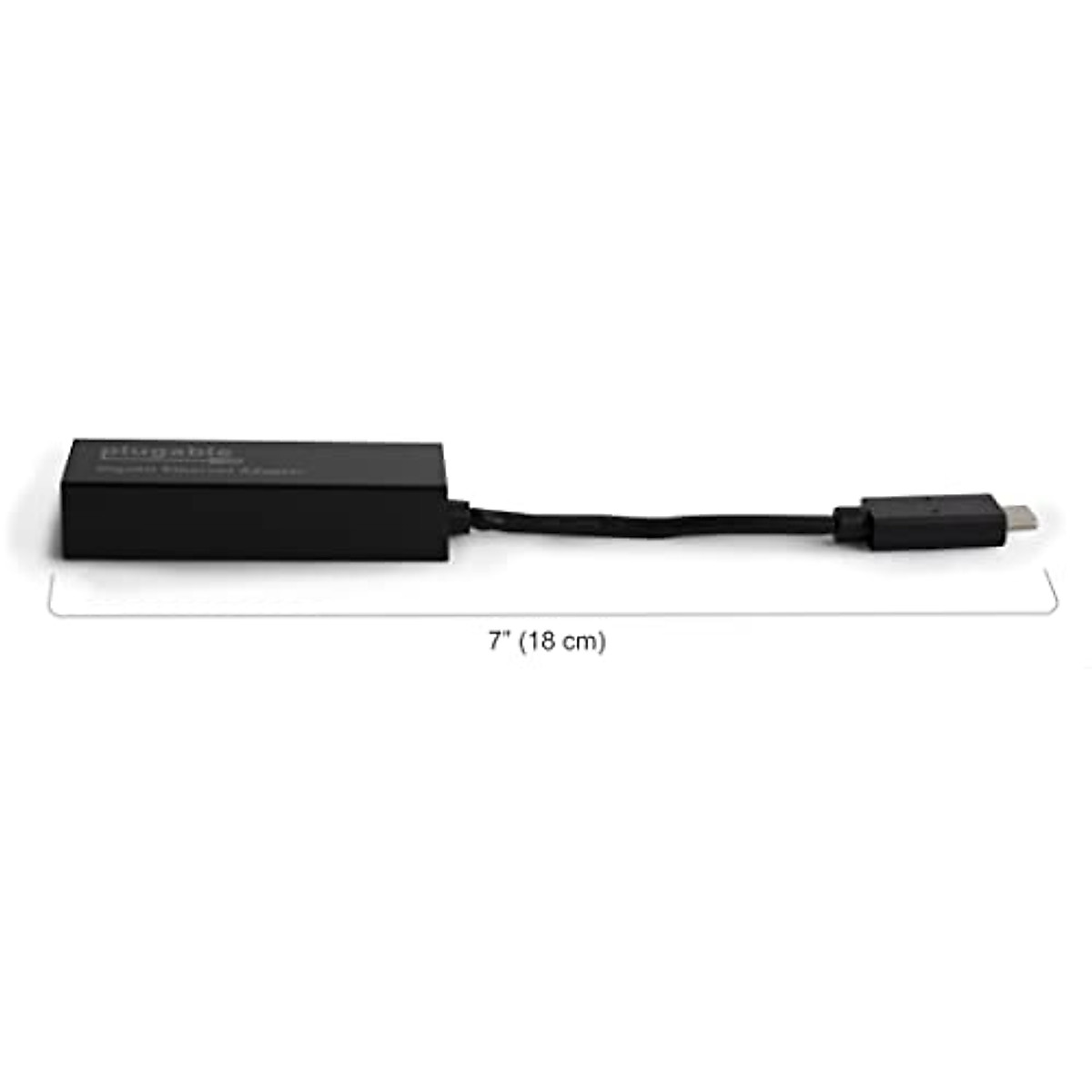 Plugable USB C Ethernet Adapter, Fast and Reliable Gigabit Connection, Compatible with Windows 11, 10, 8.1, 7, Linux, Chrome OS, Dell XPS, HP, Lenovo
