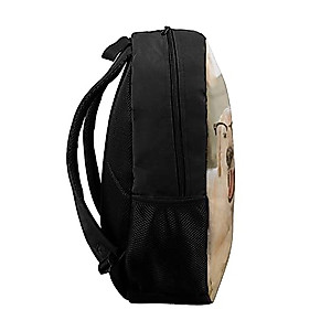 AHOBAGGA Custom Backpack Personalized Large Capacity Shoulder Traveling Bag Add Your Customized Photo Picture Text Simple FashionCasual Backpack Travel Knapsack Standard Size for Learning Travel