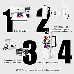 Icesip 40oz Sublimation Tumbler With Handle 12 Pack Double Wall Stainless Steel Insulated Tumblers With Lid Straw Bulk Blanks Cups Black Handle (12 pack black handle)