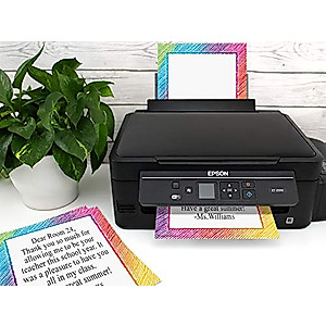 Teacher Created Resources® Colorful Scribble Computer Paper, 50 Sheets, 8.5 inches X 11 inches