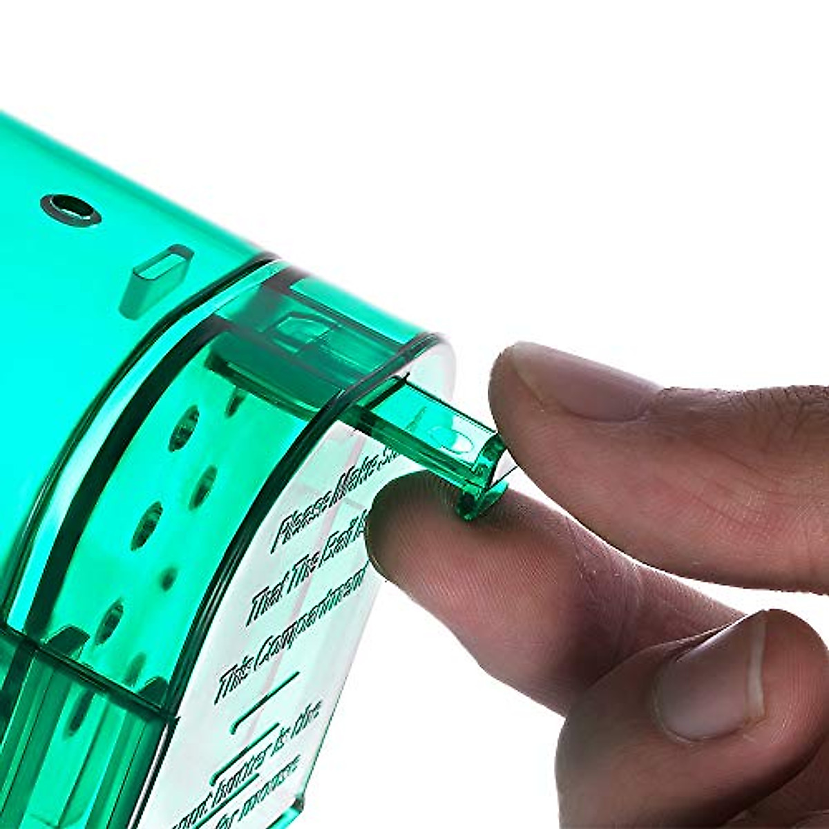 6 Pack Humane Mouse Traps Catch and Release Pet and Child Safe No Poison Green Color