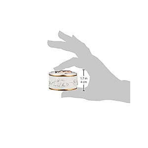 Precious Moments 202428 Faith is The Light That Guides You Girl Resin Box with Rosary, One Size, Multicolored